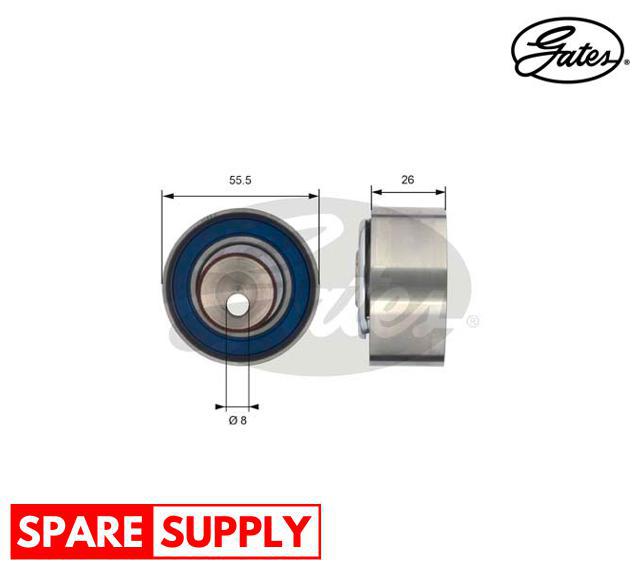 Gates Timing Belt Tensioner Pulley T43156 P OE Replacement for sale ...